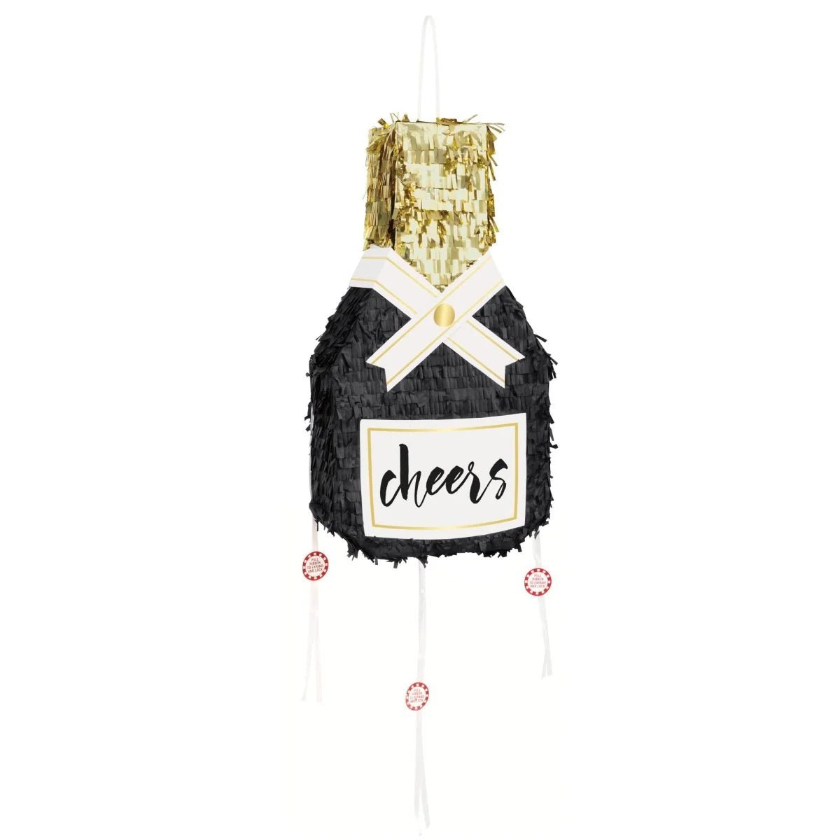 Festive Champagne Bottle Pop-out Pinata – Sweet Thrills