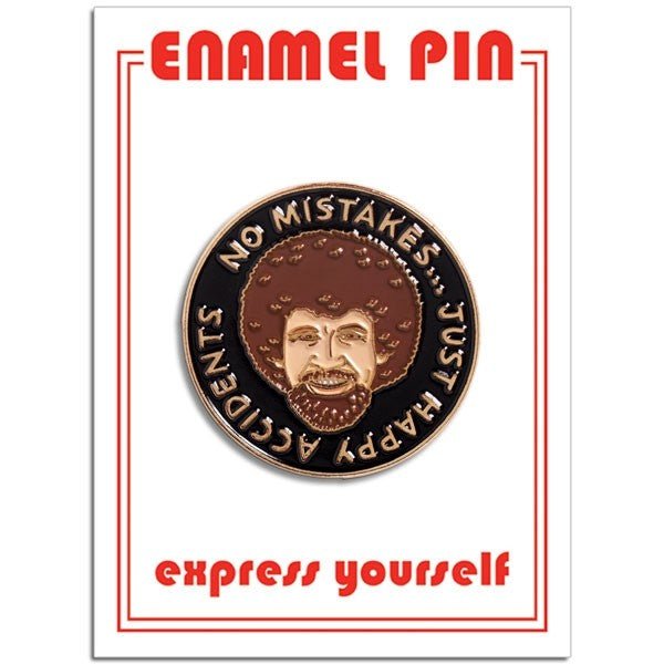 Enamel Pin - Bob Ross – Sweet Thrills