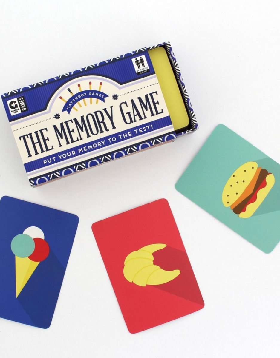 MATCHBOX MEMORY GAME – Sweet Thrills